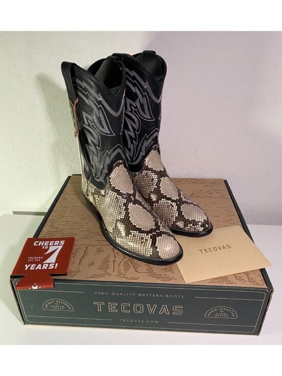 Tecovas | Shoes | Tecovas The Bryce Mens Shoe Size 95 D Black Bone ...